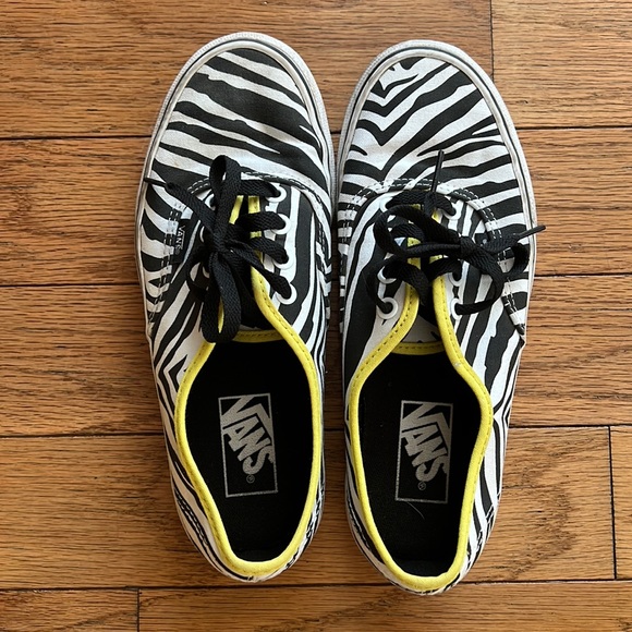 Vans | Shoes | Zebra Vans | Poshmark